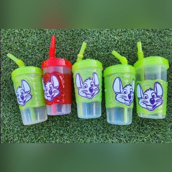 Dining | Chuck E Cheese Limited Edition Party Souvenir Soft Grip Sippy ...